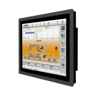 China 15 Inch Industrial Touch Screen Monitor Industrial Panel Fanless Pc Industrial Computer Android or Win 10 Touch Screen Monitor for sale