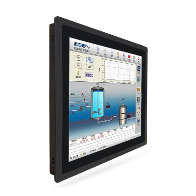 China Metal Case Industrial IP65 Waterproof 15 Inch Open Frame Monitor Touch Screen Monitor with USB RS232 for sale