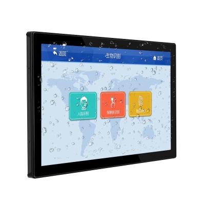 China 12.1 Inch Embedded Fully Enclosed Industrial All-in-One Computers i7/i5 CPU Metal Case Capacitive Touch Screen Android Linux Operating System for sale