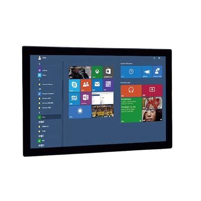Cina 17 pollici OEM TFT montato sul retro Leggio di alluminio Controllo industriale Computer IP65 Open Frame Embedded Industrial Vertical Touchscreen Monitor Panel Pc in vendita