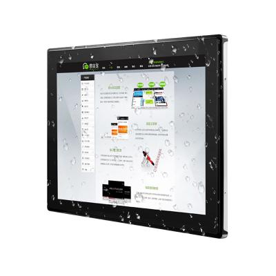 Cina ZXTLCD Display touchscreen industriale all-in-one da 24 pollici IP65 impermeabile Embedded J4125 Capacitivo 8GB di memoria in stock in vendita