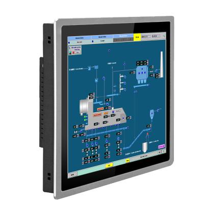 China Embedded 12.1 Inch PCAP Touch Screen X86 Panel PC Single Computer for Industrial Machine Control System IPC for sale