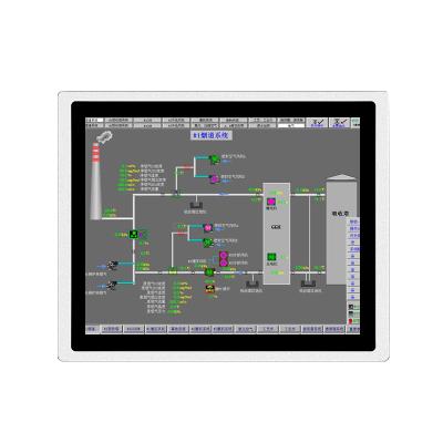 China Embedded 12.1 Inch PCAP Touch Screen X86 Panel PC Single Computer for Industrial Machine Control System IPC for sale