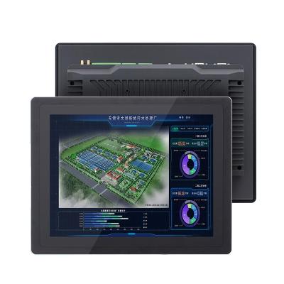 China 24 inch Fully-Enclosed All-aluminum Embedded Industrial Computers All-in-one Machine Touch  Control screen for sale