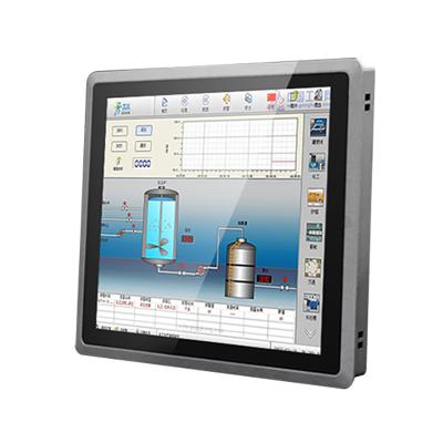 China 27 Inch Aluminum Case TFT Screen Monitor VGA Waterproof LCD Industrial Embedded Touchscreen for sale