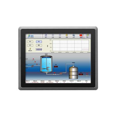 China 27 Inch Aluminum Case TFT Screen Monitor VGA Waterproof LCD Industrial Embedded Touchscreen for sale