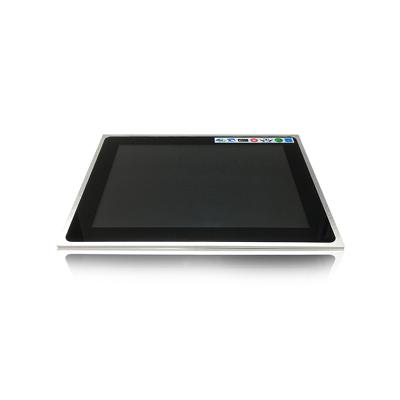 China 15.6 Inch Embedded Industrial Android Touchscreen Monitor 1920*1080 Capacitive Multi Touch LCD Waterproof Business Series with USB Input for sale