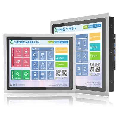 China 19 inch OEM Custom High Quality IP65 Waterproof Industrial Resistive Touch Screen Embedded Computer Direct Stock for sale