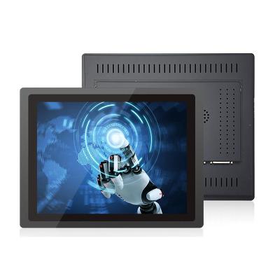 China Rear-mount Industrial Touch Screen All-in-one PC Linux Win-dows Android IP65 Waterproof RS232 Embedded Display for sale