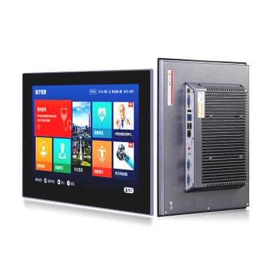 China 15 inch Military-grade Industrial All-in-one Computer Capacitive Touch Screen Industrial Control Ip65 Embedded Pc Android Rugged Tablet for sale