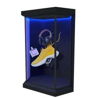 Quality 75 inch holobox with High Contrast LCD Transparent Display for Jewelry Luxury for sale