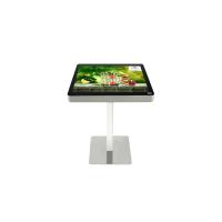 China 21.5-inch interactive square desktop capacitive touch screen coffee table for sale
