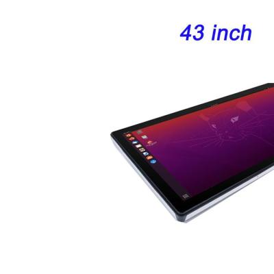China 43 Inch Industrial Waterproof IP65 Panel Mount Screen VESA Mountable Computer All in One for sale