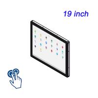 China ZXTLCD Embedded Industrial Control Touch All-in-one Machine 19 inch Fully Enclosed Capacitive Display Workshop Upper Computer for sale