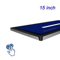 China 15 Inch Embedded Industrial Control LCD Monitor Touch Screen Capacitor Touch PLC Configuration Workstation Machine for sale