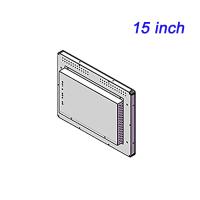 China 15 Inch Embedded Industrial Control LCD Monitor Touch Screen Capacitor Touch PLC Configuration Workstation Machine for sale