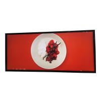 China 105 inch 5K Interactive Display large screen interactive teaching capacitive touch whiteboard for sale
