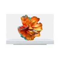 China 55 Inch Transparent OLED 2K HD Desktop Horizontal Capacitive Touchscreen Transparent OLED Display for sale