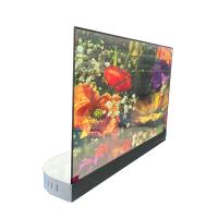 China 55 Inch Transparent OLED 2K HD Desktop Horizontal Capacitive Touchscreen Transparent OLED Display for sale