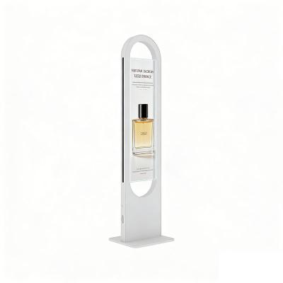China 48 Inch Custom Shell See Through Screen 500 Nits U-shaped floor-standing transparent oled display buy for sale