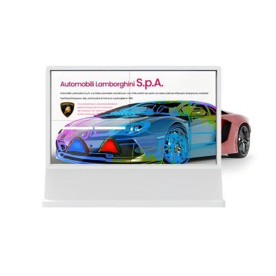 China Hot Sale Digital Sign 55 Inch Ultra-thin High-definition 2x2 spliced Transparent OLED Screen for sale