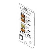 China 32 Inch Self Ordering Kiosk Self-Service System Barcode Reader Restaurant Payment SDK Function for sale