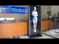 Retail Advertising 3D Holographic Fan Display 3D Holo Fan 65CM Size