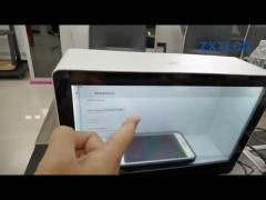 Smart Transparent LCD Display Schrank 3D Holographisch durchschauen LCD-Display