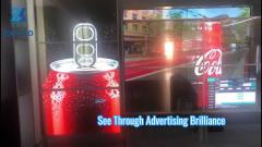 Transparent OLED Display Stunning Digital Advertising