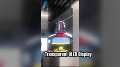55 Inch Transparent OLED Screen Double Sided Display