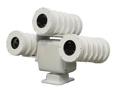 China Wide View Long Range Infrared Camera Night Vision 360° Pan Border Security Camera for sale