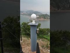 Multifunction PTZ Thermal CMOS Infrared Night Vision Security Camera With Gyro Stabilization