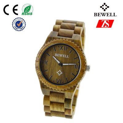 Cina KOA giapponese di lusso del movimento/orologio di legno di bambù per il signore in vendita
