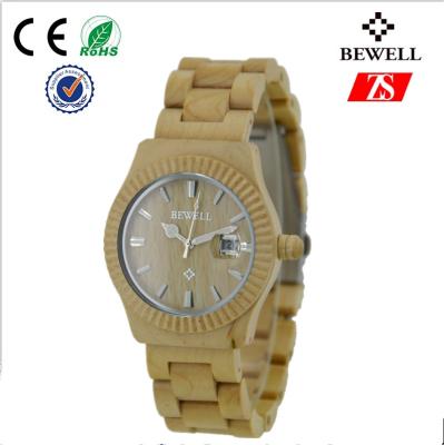 China Hot Selling Bamboo Wrist Watch With Japan Movement , Bamboo Watches Whosale for sale