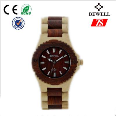 Cina Orologio del legno personale della zebra per il ragazzo con la batteria giapponese originale in vendita