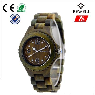 Cina Orologio di legno naturale affascinante per CE maschio/femminile ROHS FSC in vendita
