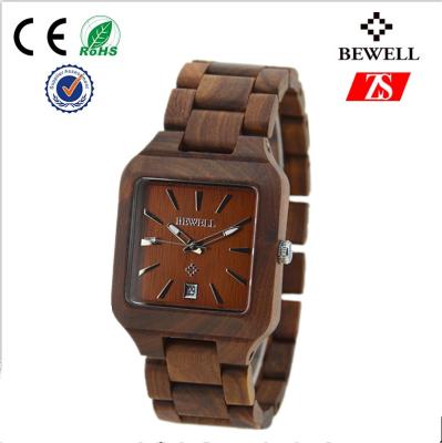 Cina Orologi di legno degli uomini del movimento del Giappone, orologi naturali di legno di resistenza all'acqua in vendita