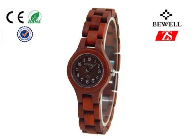 Cina Orologi di legno delle signore di modo/caso di legno e l'orologio delle donne di legno della banda in vendita