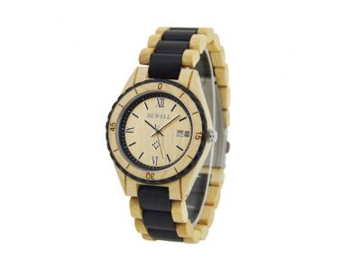 Cina Movimento di legno del Giappone dell'orologio di colore della miscela, orologi di legno per gli uomini in vendita