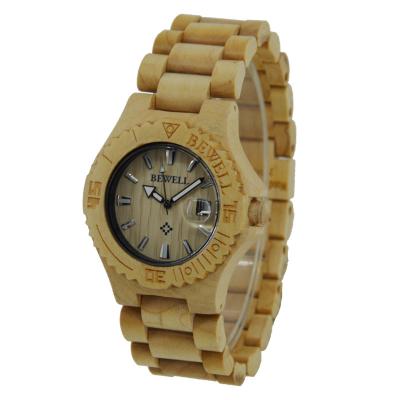 Cina Orologio di legno dell'acero per le donne, 3 resistenti di acqua di BANCOMAT in vendita