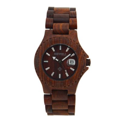 Cina Orologio di legno dei sandali rossi/l'orologio donne di legno in vendita