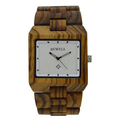 Cina Orologio di legno della zebra per l'uomo, orologi di legno fatti a mano per la promozione in vendita