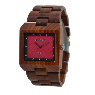 Cina Orologio quadrato fatto a mano dei sandali rossi di caso per progettazione semplice di signora In in vendita
