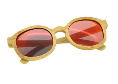 China Custom wood frame sunglasses / handmade bamboo frame sunglasses for sale