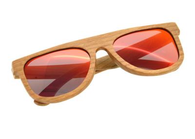 China Polarized Wooden Bamboo Sunglasses For Men / Women Eco - Friendly for sale