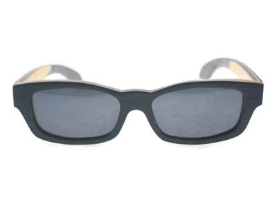 China Natural Handmade Wooden Sunglasses For Men , Grey Lense Color for sale