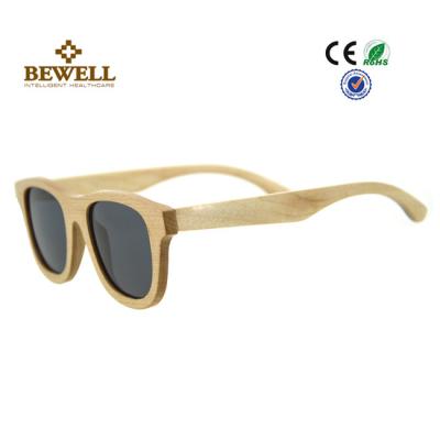 China 100% Nature handcrafted Maple polarized wooden sunglasses UV400 for women for sale