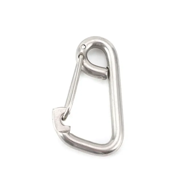 304 Stainless Steel Simple Spring Hook Rigging Hardware Fitting
