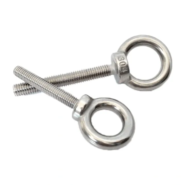 Stainless Steel SS316 Shoulder Hook Self Tapping Wood Screw Closed Eye Bolt