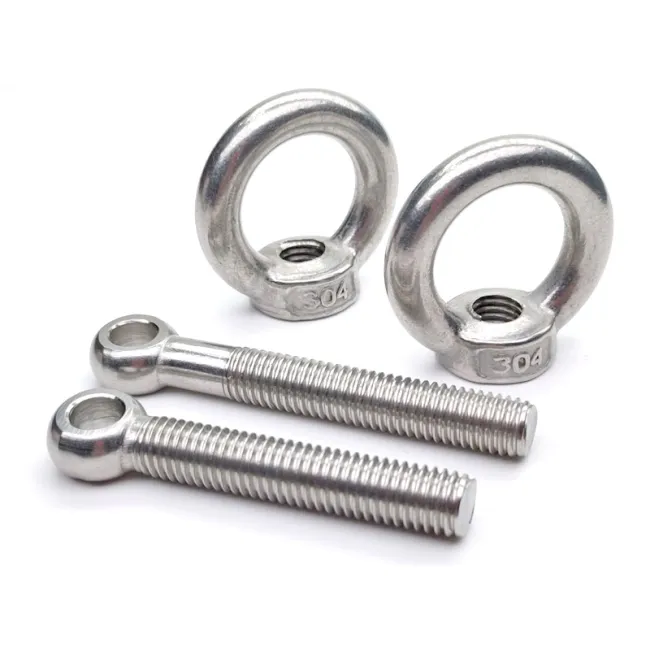 Stainless Steel SS316 Shoulder Hook Self Tapping Wood Screw Closed Eye Bolt